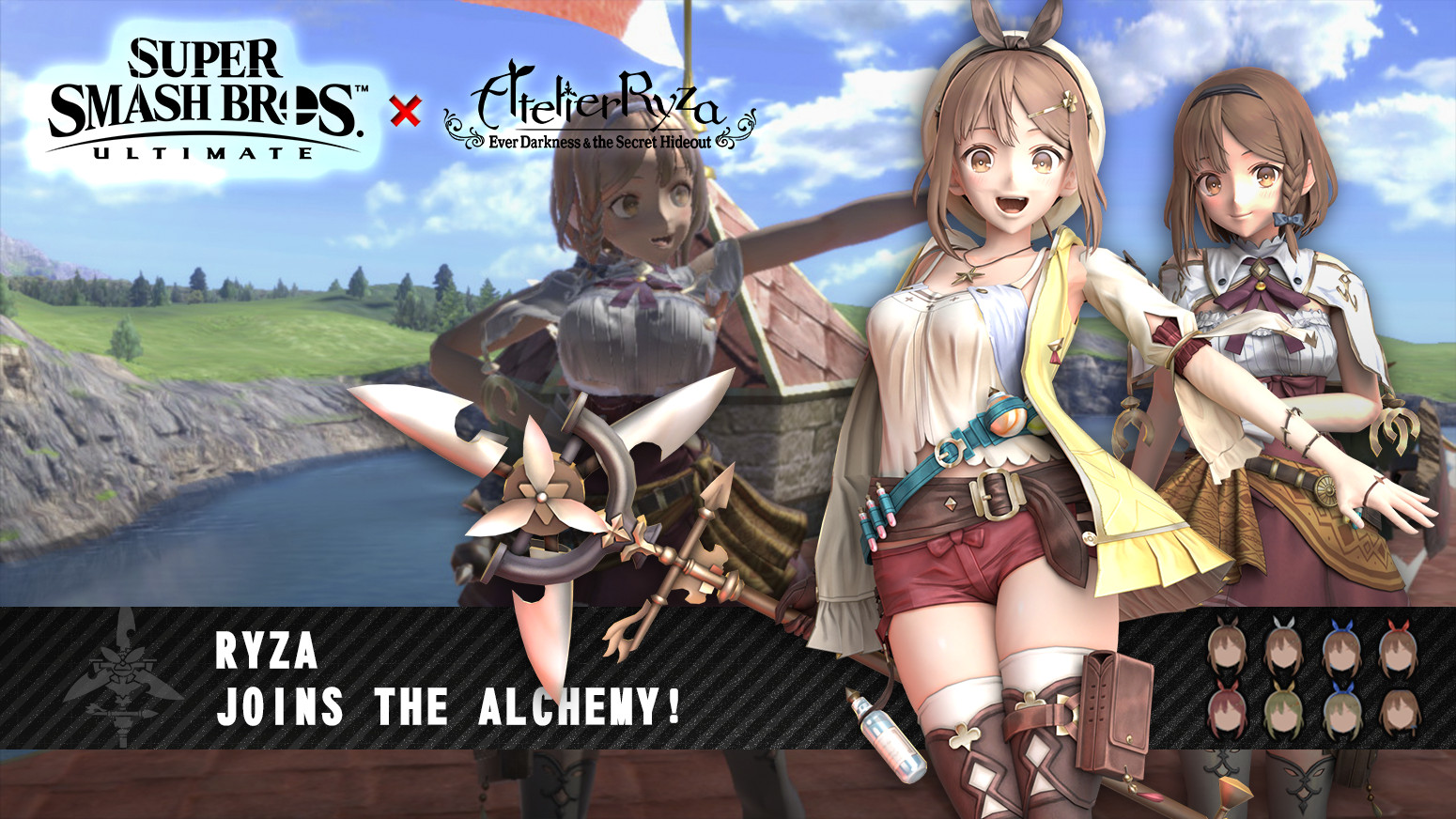 Ryza Joins the Alchemy! Mod for Super Smash Bros. Ultimate | SSBU Mods