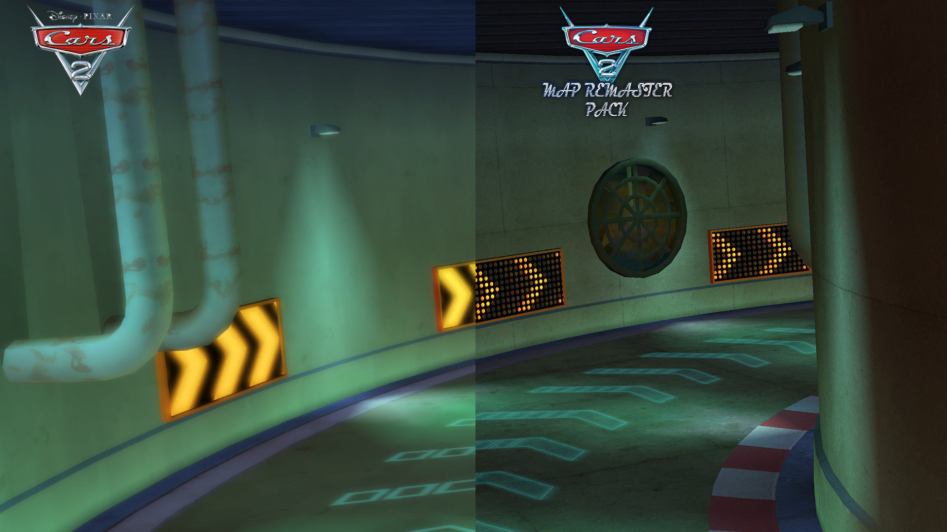 Map Remaster Pack Mod for Cars 2 | Cars 2 Mods