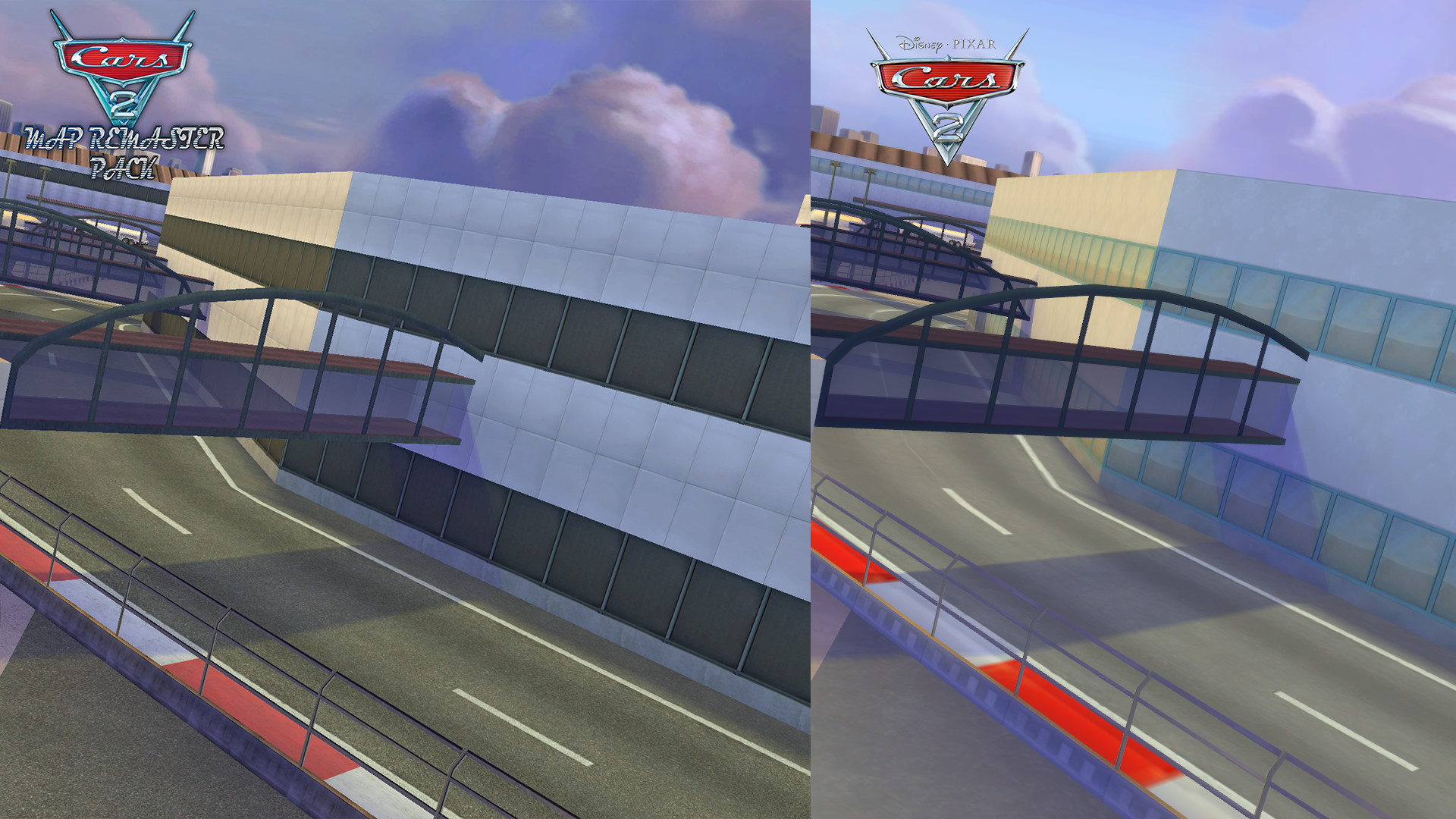 Map Remaster Pack Mod for Cars 2 | Cars 2 Mods