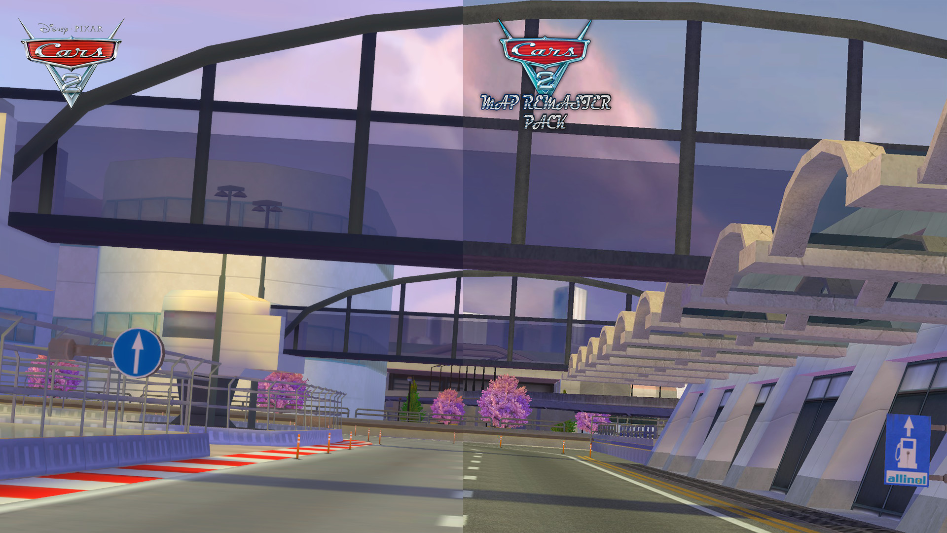 Map Remaster Pack Mod for Cars 2 | Cars 2 Mods