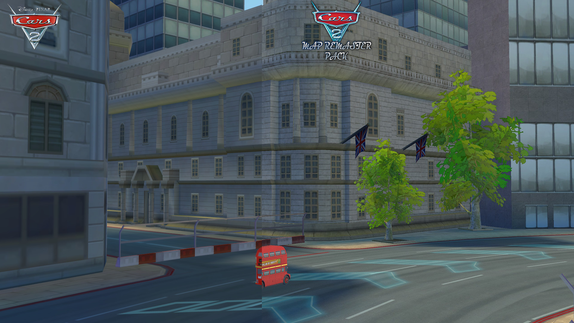 Map Remaster Pack Mod for Cars 2 | Cars 2 Mods