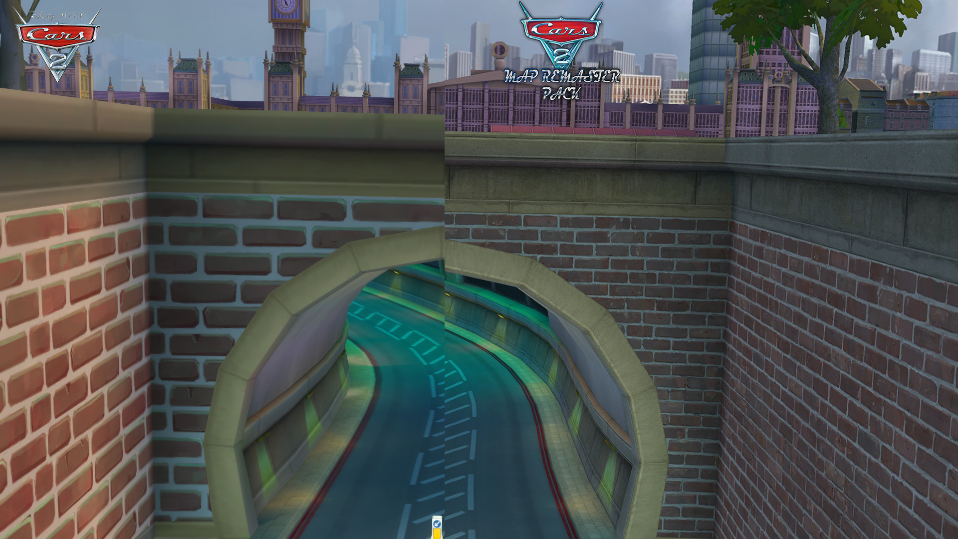 Map Remaster Pack Mod for Cars 2 | Cars 2 Mods