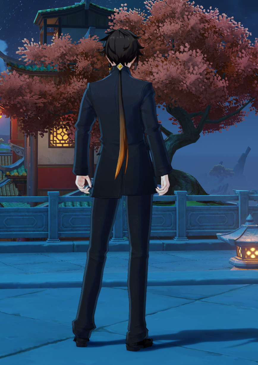 钟离西装Suit Zhongli Mod for Genshin Impact | GI Mods