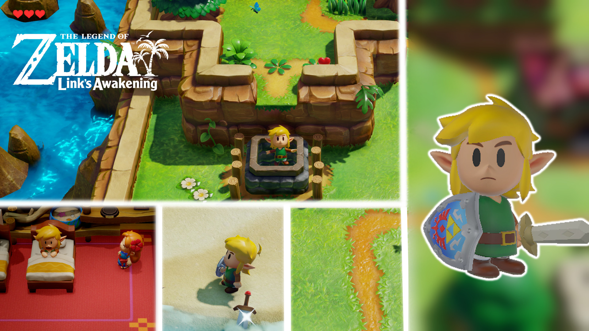 Hatless Link (No cap) [Request delivery] Mod for The Legend of Zelda: Link's Awakening (Switch ...