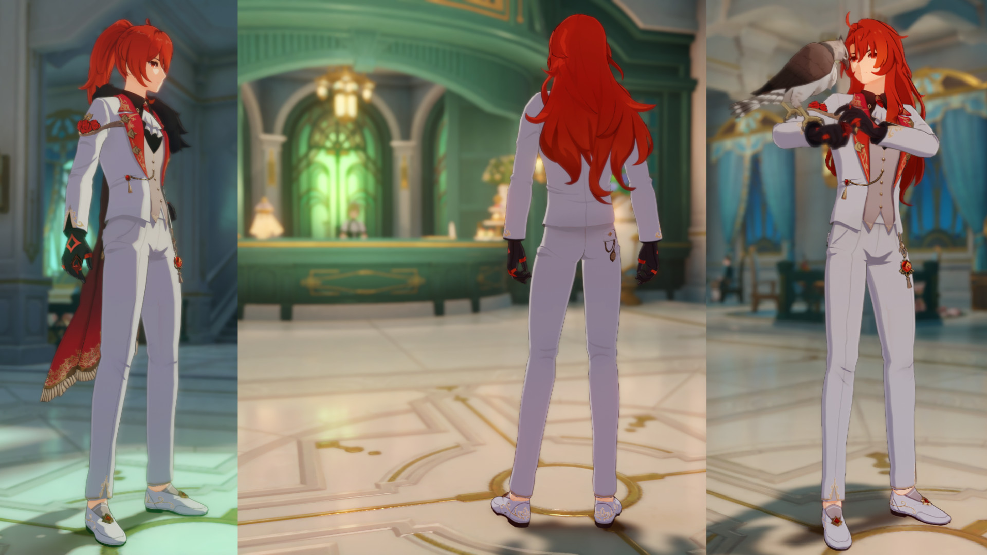 Debonair Diluc Mod for Genshin Impact | GI Mods