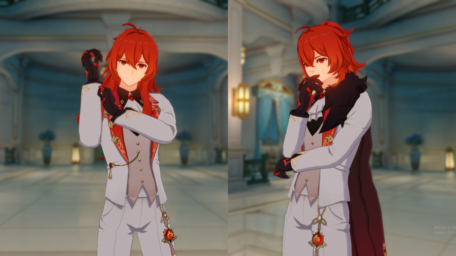 Debonair Diluc Mod for Genshin Impact | GI Mods