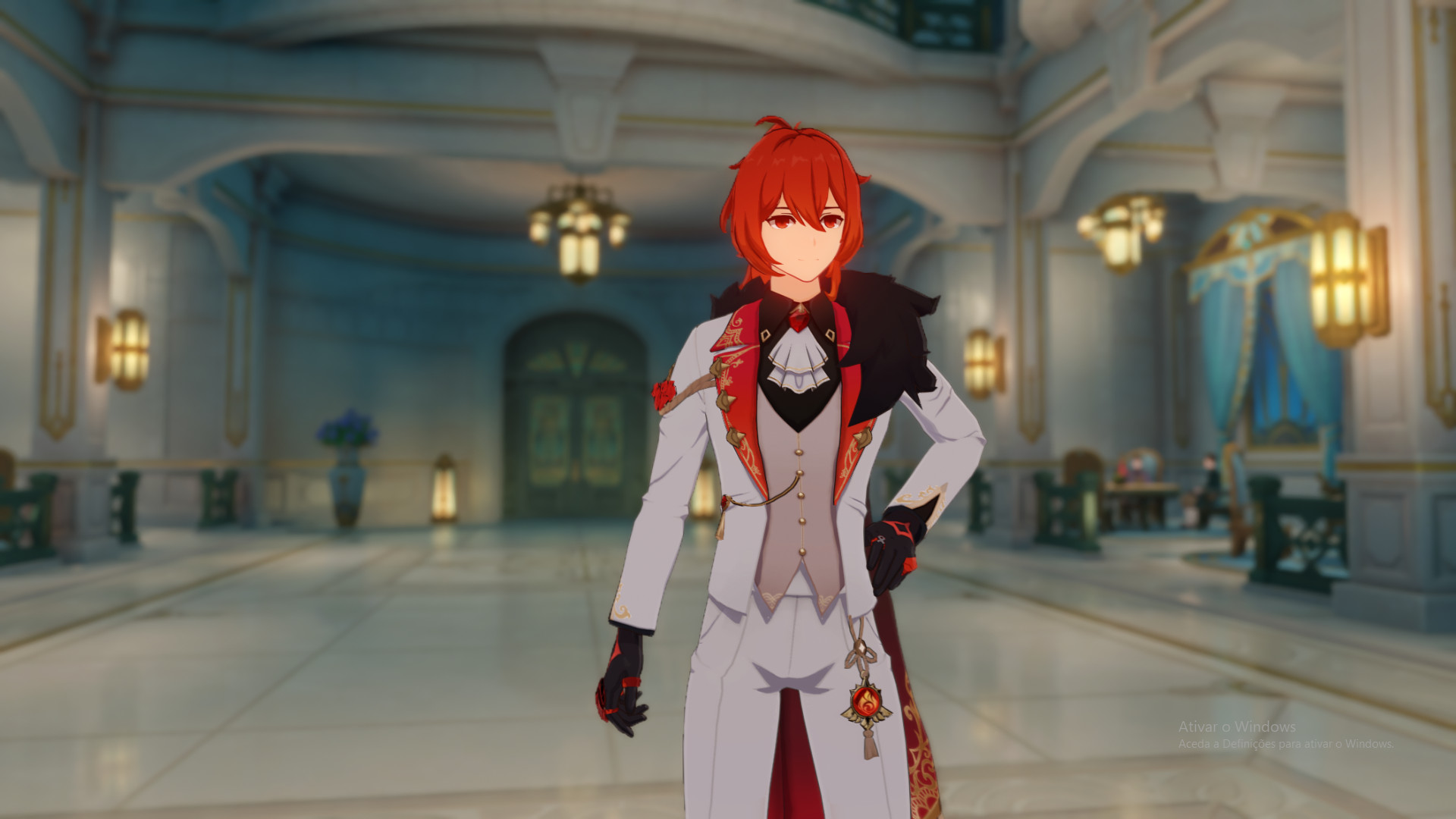 Debonair Diluc Mod for Genshin Impact | GI Mods