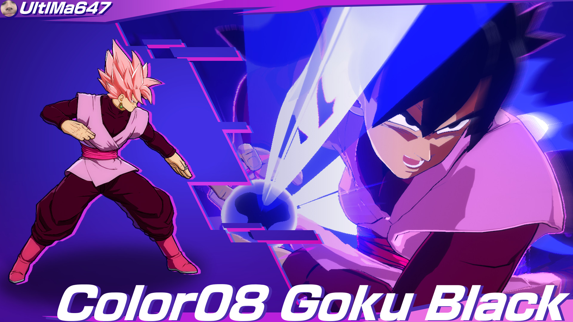 Color08 Goku Black Mod for Dragon Ball: Sparking! ZERO | DBSZ Mods