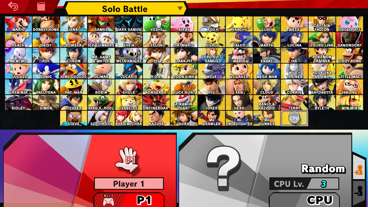 Smash Banner CSS Icons Mod for Super Smash Bros. Ultimate | SSBU Mods