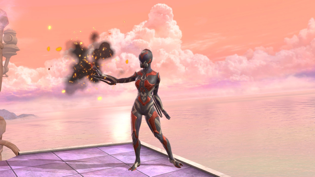 Mag (Warframe) over Zelda Mod for Super Smash Bros. Ultimate | SSBU Mods