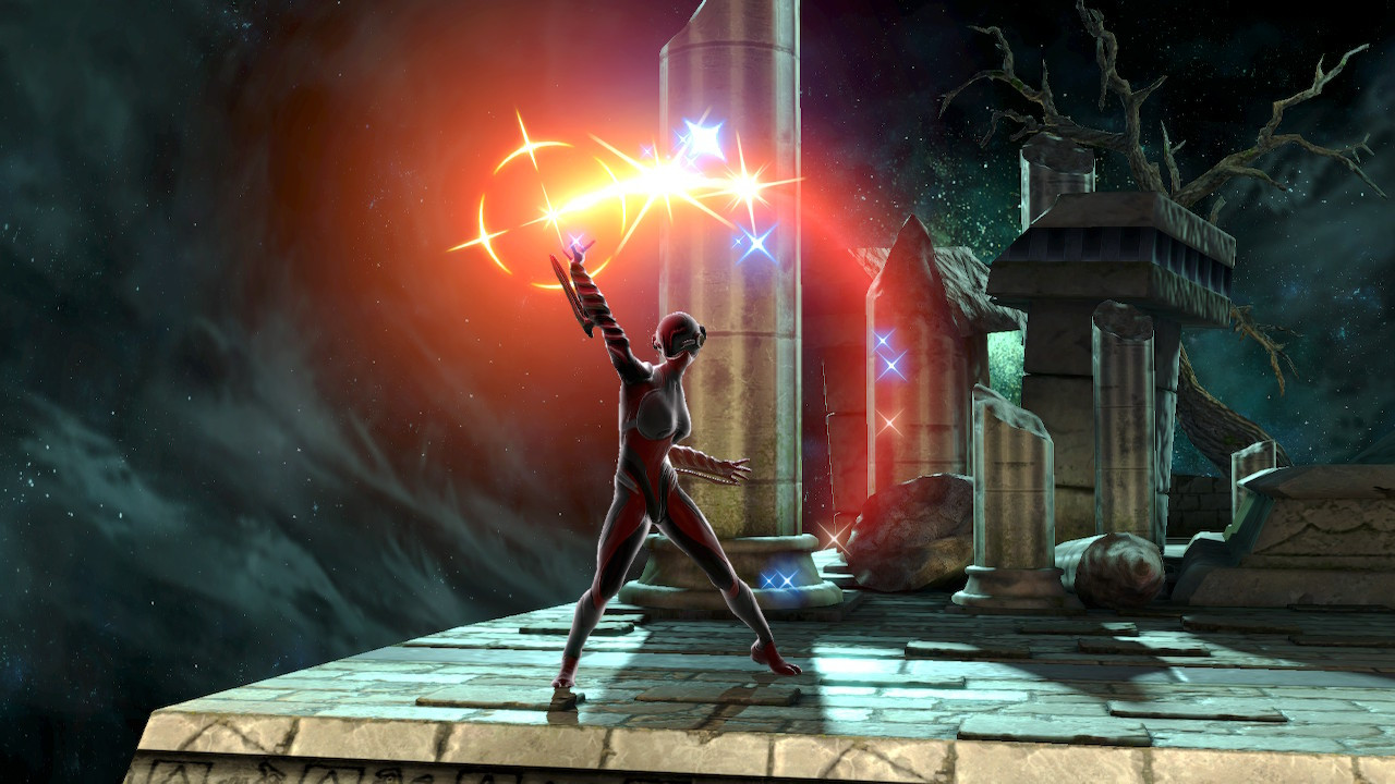 Mag (Warframe) over Zelda Mod for Super Smash Bros. Ultimate | SSBU Mods