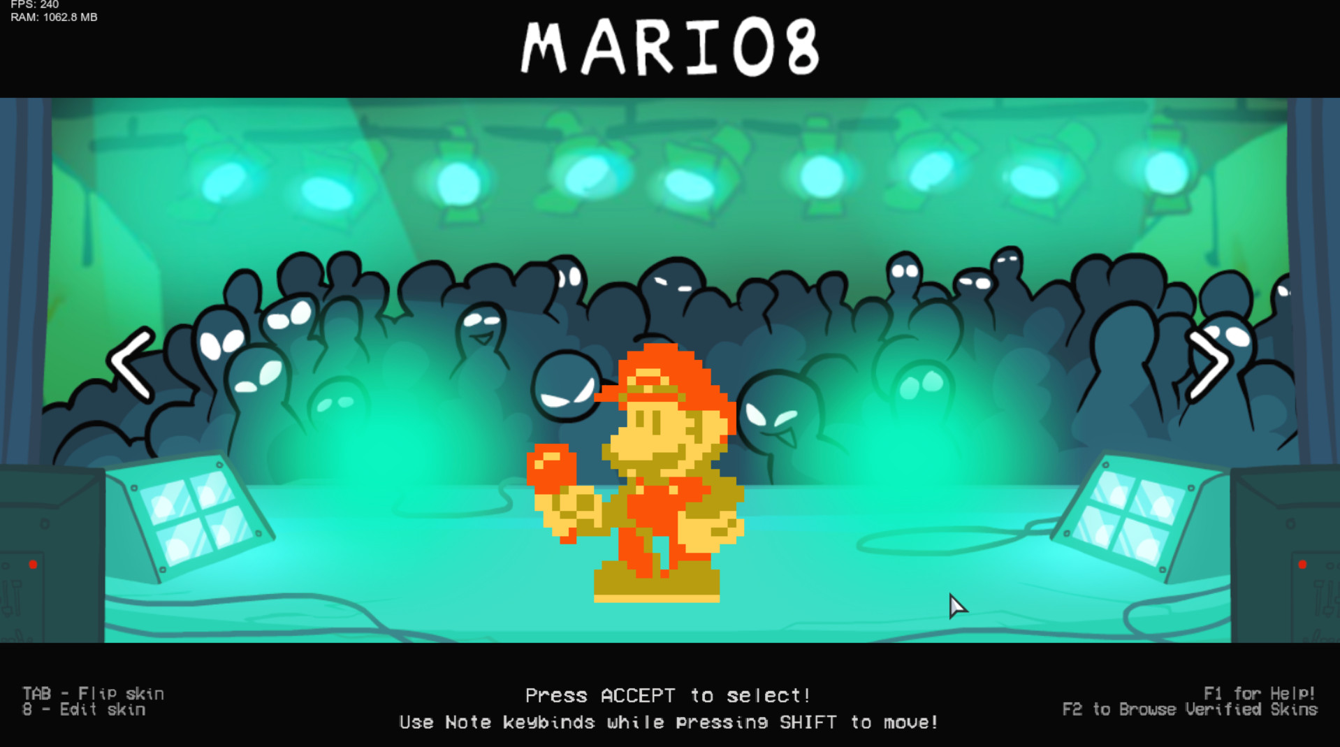 Mario funkers skin pack! (Psych online) Mod for Friday Night Funkin ...