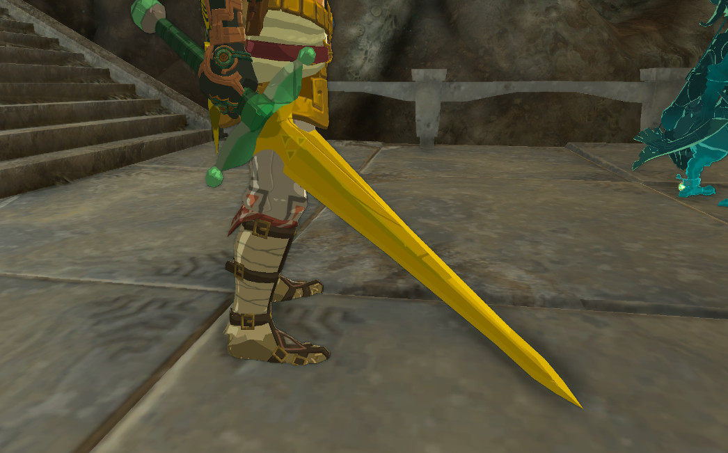 ALttP Golden Master Sword Mod for The Legend of Zelda: Tears of the ...