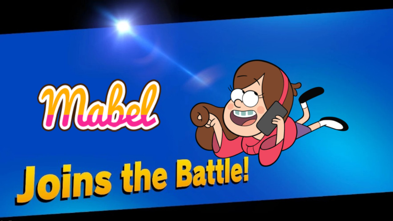 Mabel Pines over Luigi Mod for Super Smash Bros. Ultimate | SSBU Mods