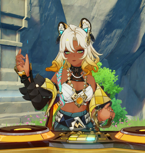 Turntable Xilonen Mod for Genshin Impact | GI Mods