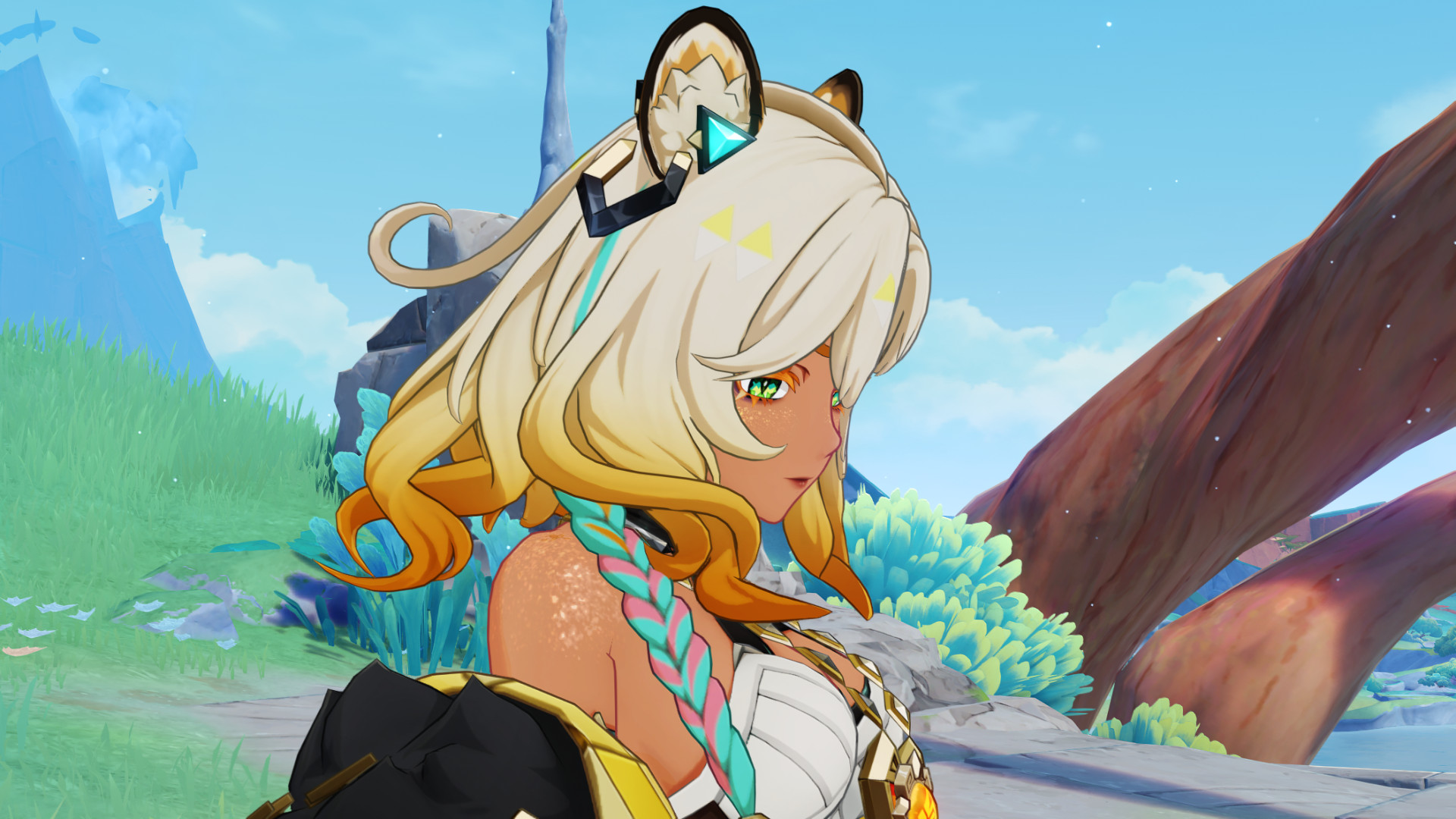 Xilonen Summer Nights (+matching icons) Mod for Genshin Impact | GI Mods