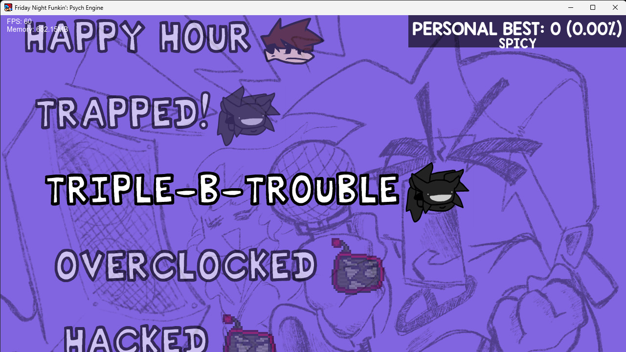 Triple B3 Trouble but it's SSN Peppered Playable Mod for Friday Night ...