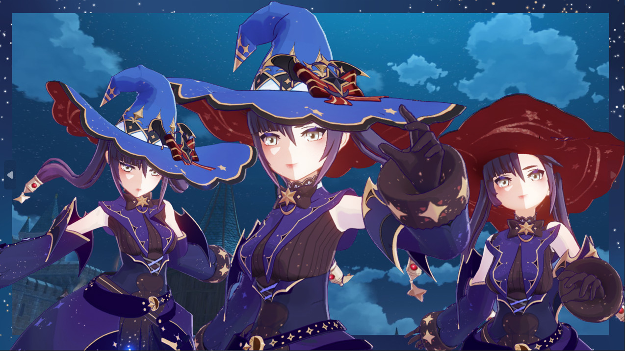 Starry Witch Mona Recolor Mod for Genshin Impact | GI Mods