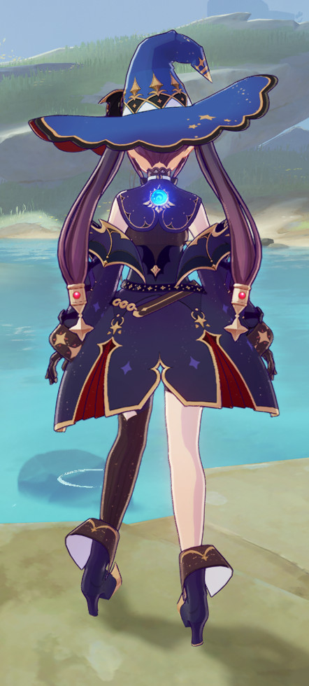 Starry Witch Mona Recolor Mod for Genshin Impact | GI Mods