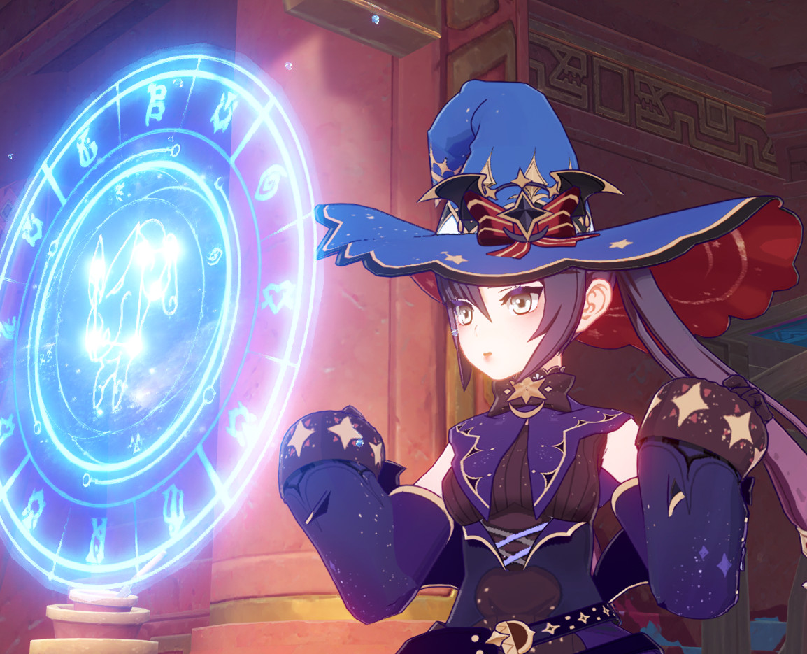 Starry Witch Mona Recolor Mod for Genshin Impact | GI Mods