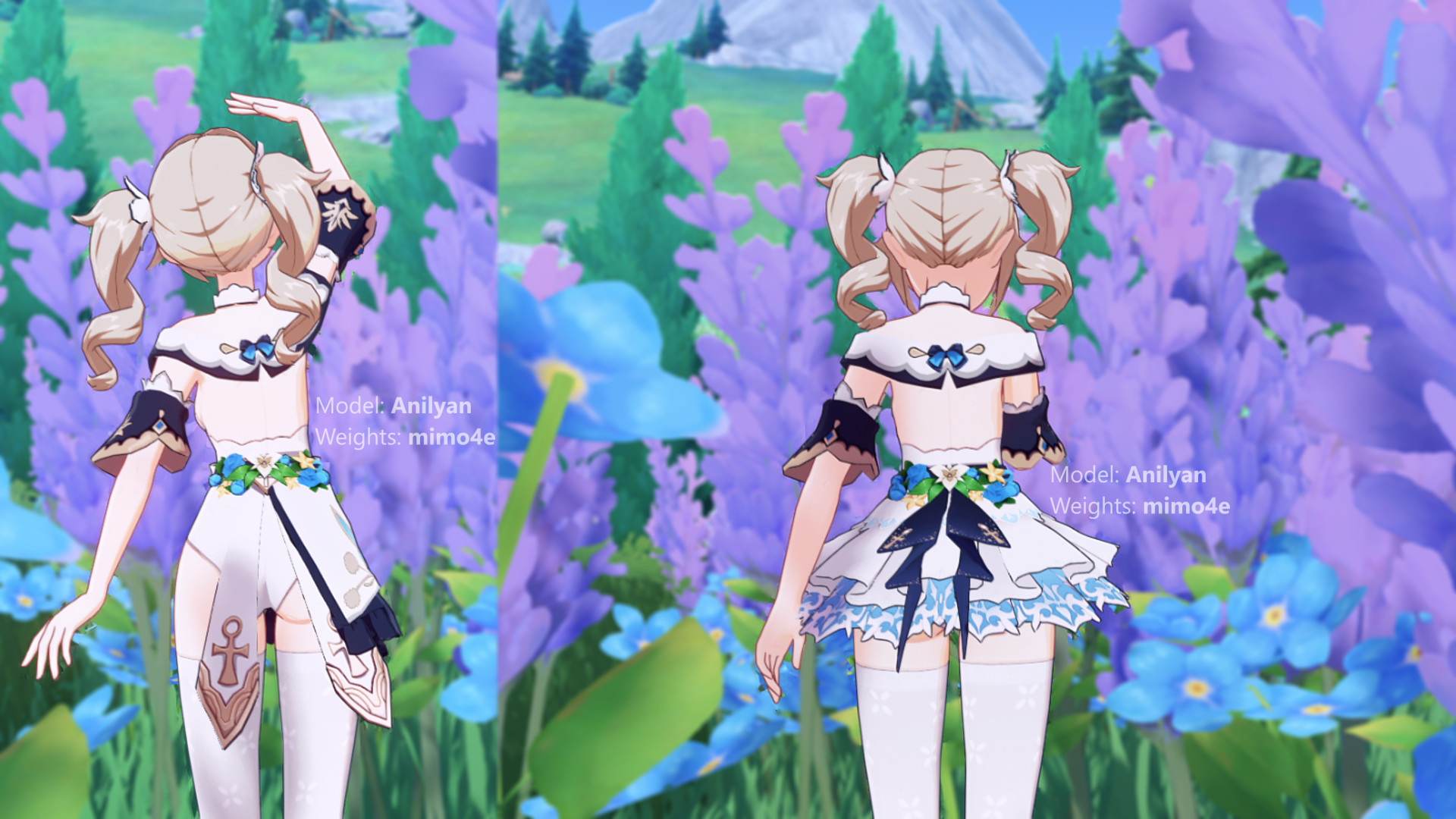 Ballerina Barbara Mod for Genshin Impact | GI Mods