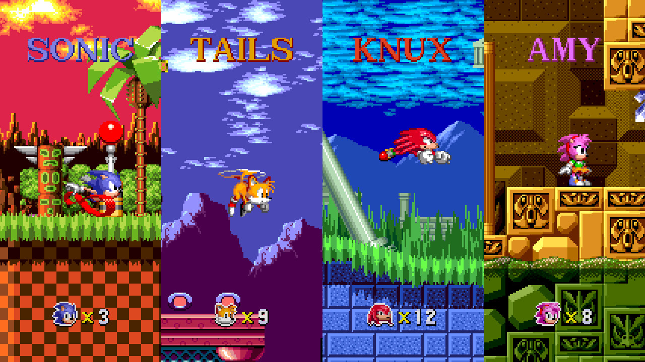 CD-esque Life HUD Mod for Sonic the Hedgehog Forever | S1F Mods