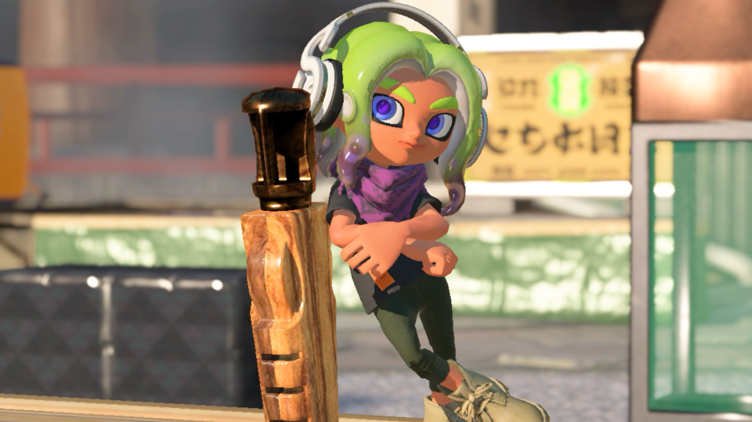 Wooden Splatana Stamper Mod for Splatoon 3 | Splatoon 3 Mods