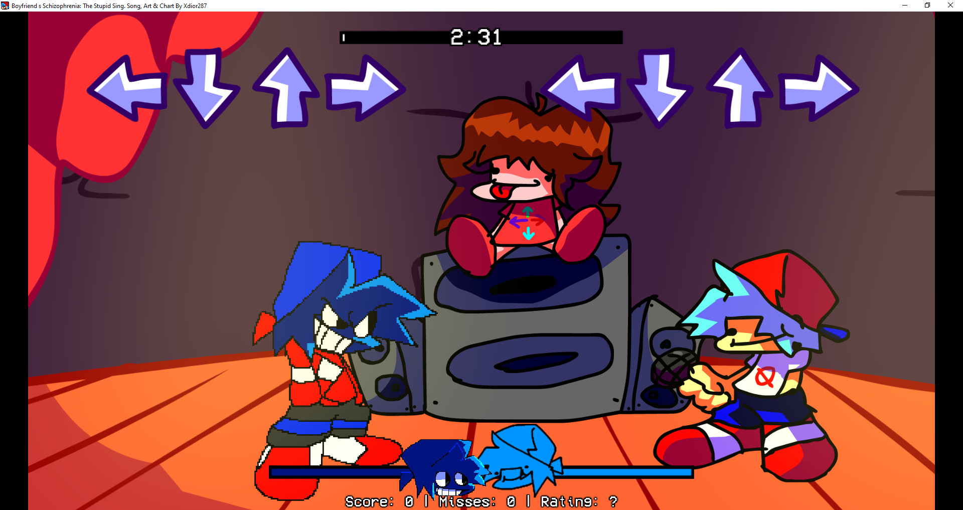 Boyfriend's Schizophrenia (ONESHOT) Mod for Friday Night Funkin' | FNF Mods