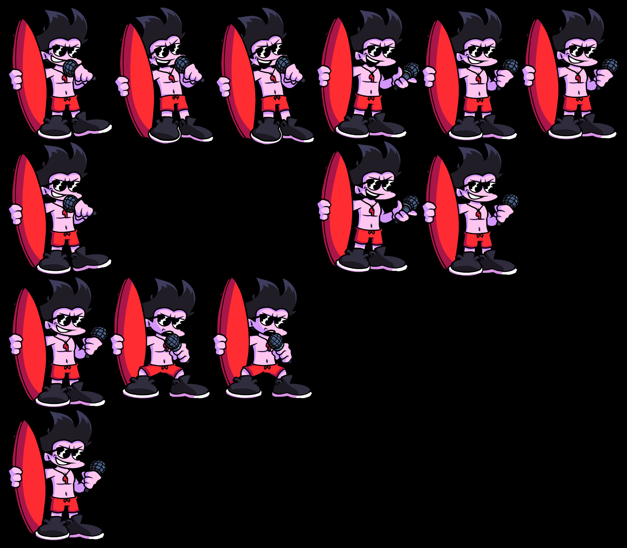 Beach Brother remastered sprites (Psych Engine) Mod for Friday Night ...