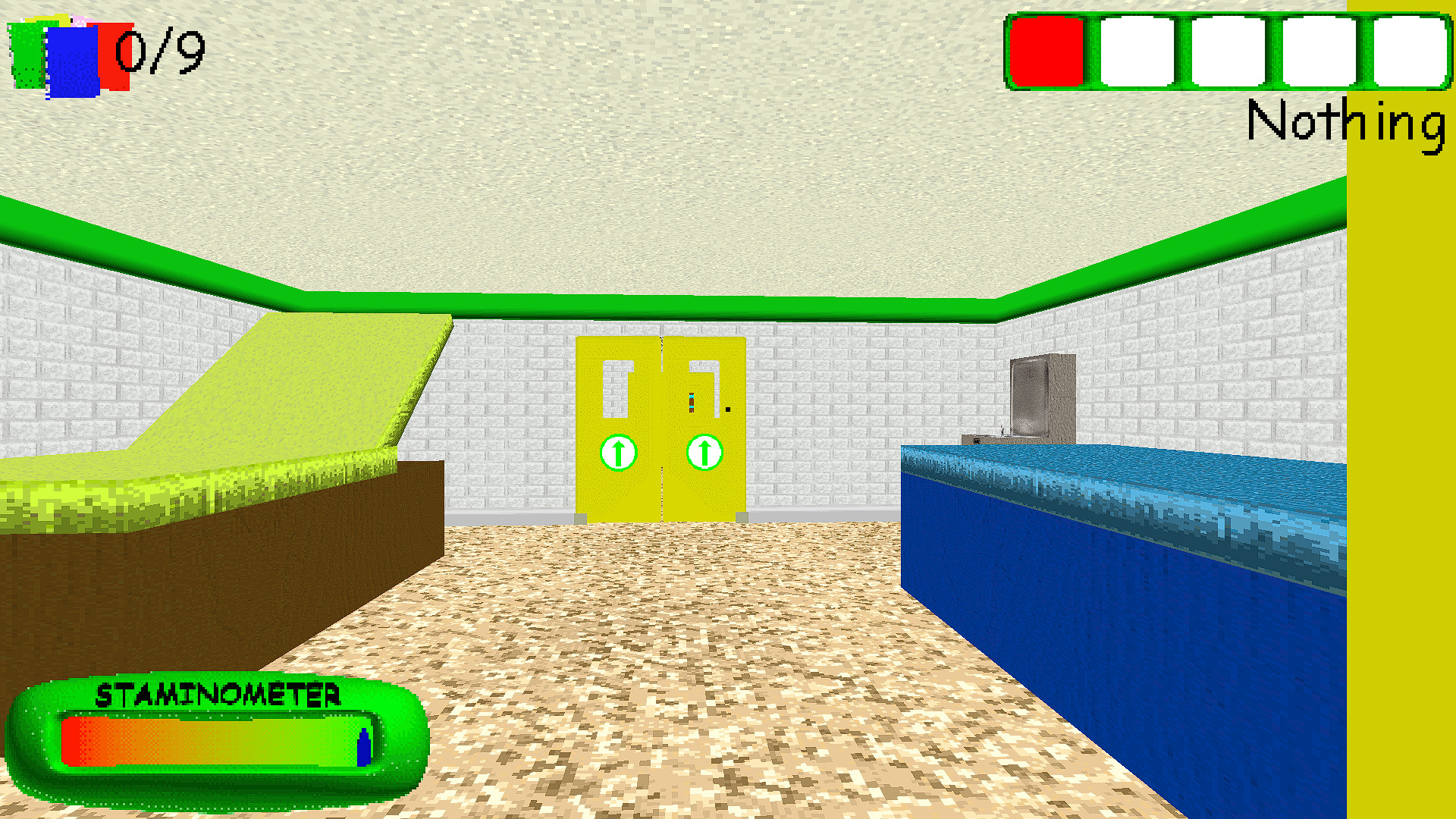 Baldi's One-Way Swinging Door Maze Mod for Baldi's Basics | Baldi Mods