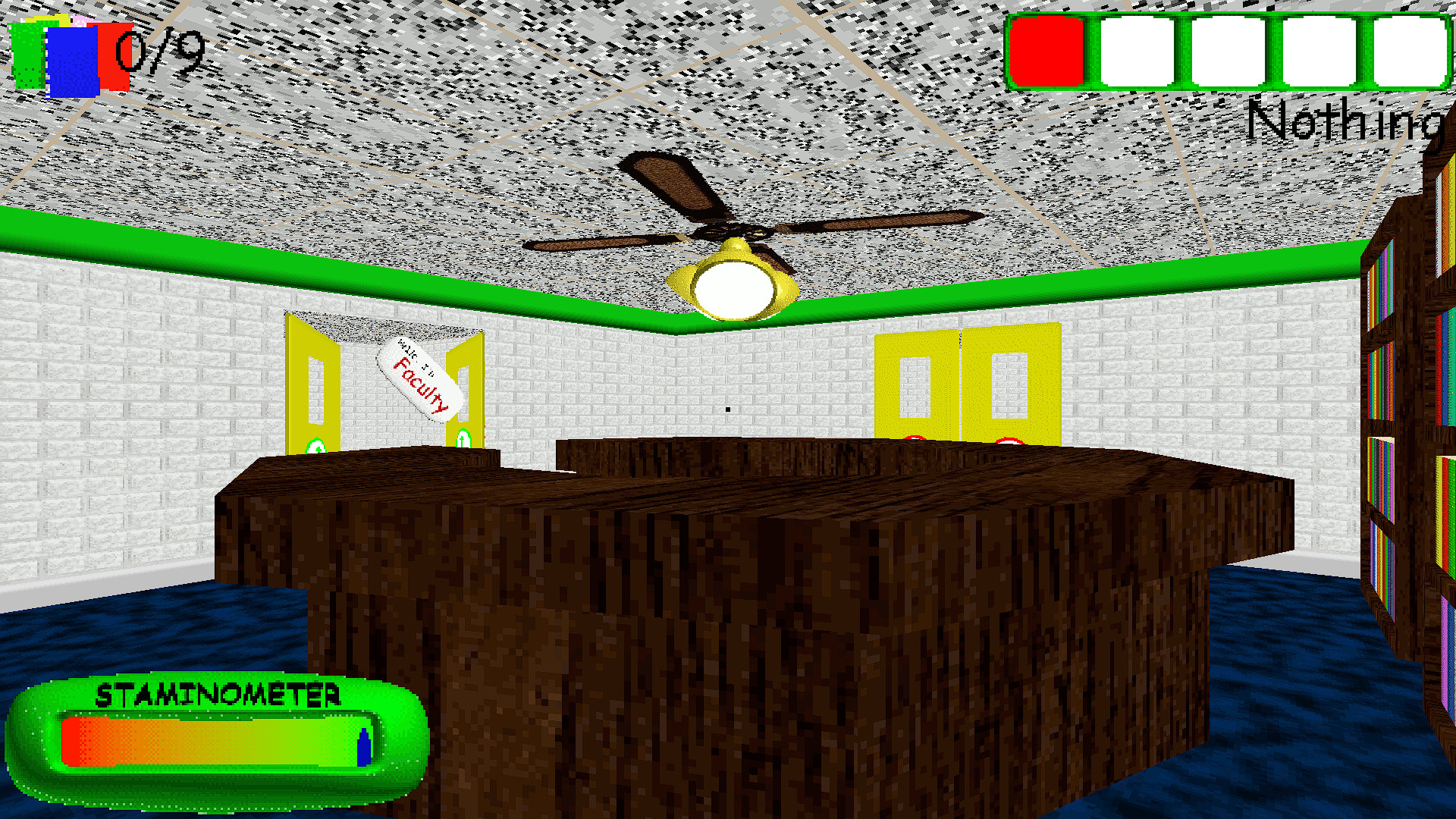 Baldi's One-Way Swinging Door Maze Mod for Baldi's Basics | Baldi Mods
