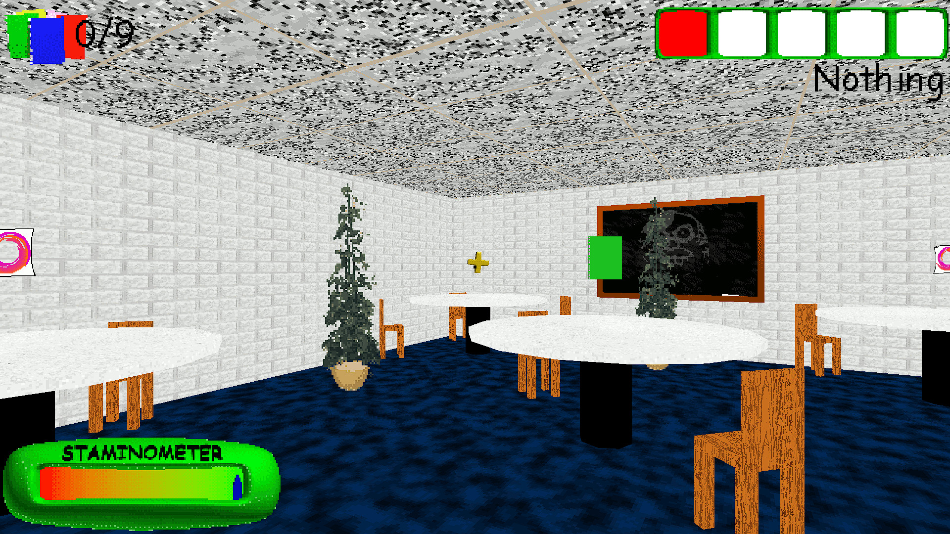 Baldi's One-Way Swinging Door Maze Mod for Baldi's Basics | Baldi Mods