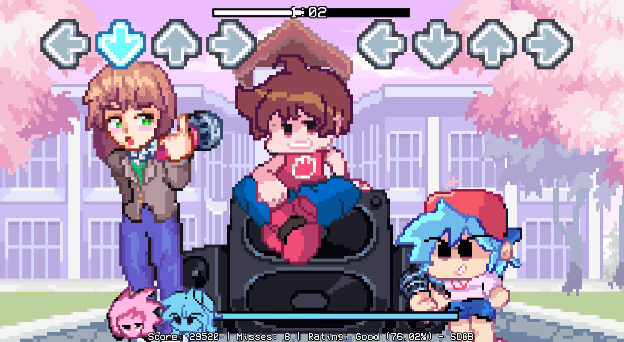 Doki Doki Takeover: Switcheroo! Legacy Mod for Friday Night Funkin ...