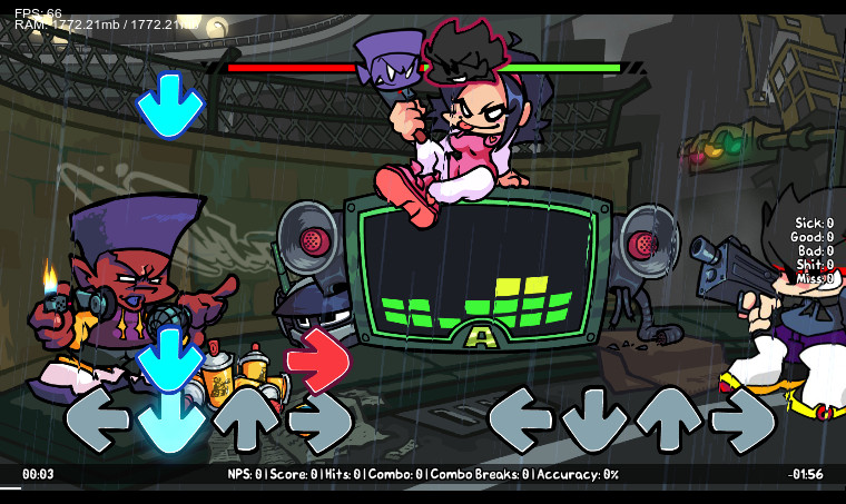 funkin trio skin + covers pack Mod for Friday Night Funkin' | FNF Mods