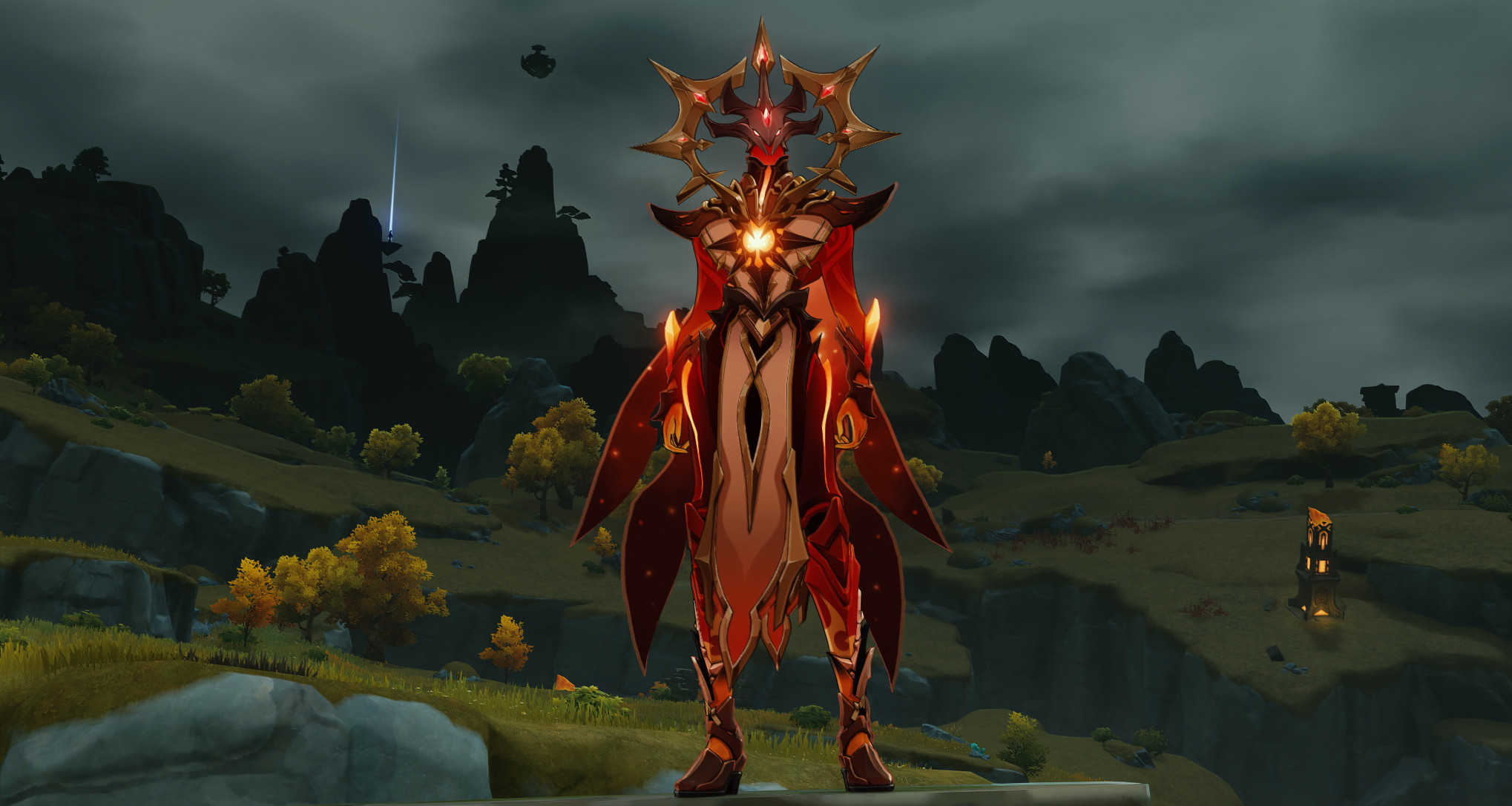 Darknight Villain - Fathomless Flames Mod for Genshin Impact | GI Mods