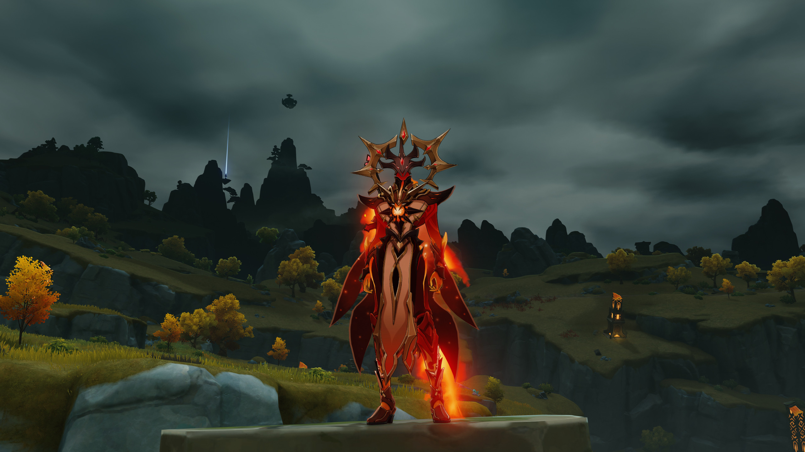 Darknight Villain - Fathomless Flames Mod for Genshin Impact | GI Mods