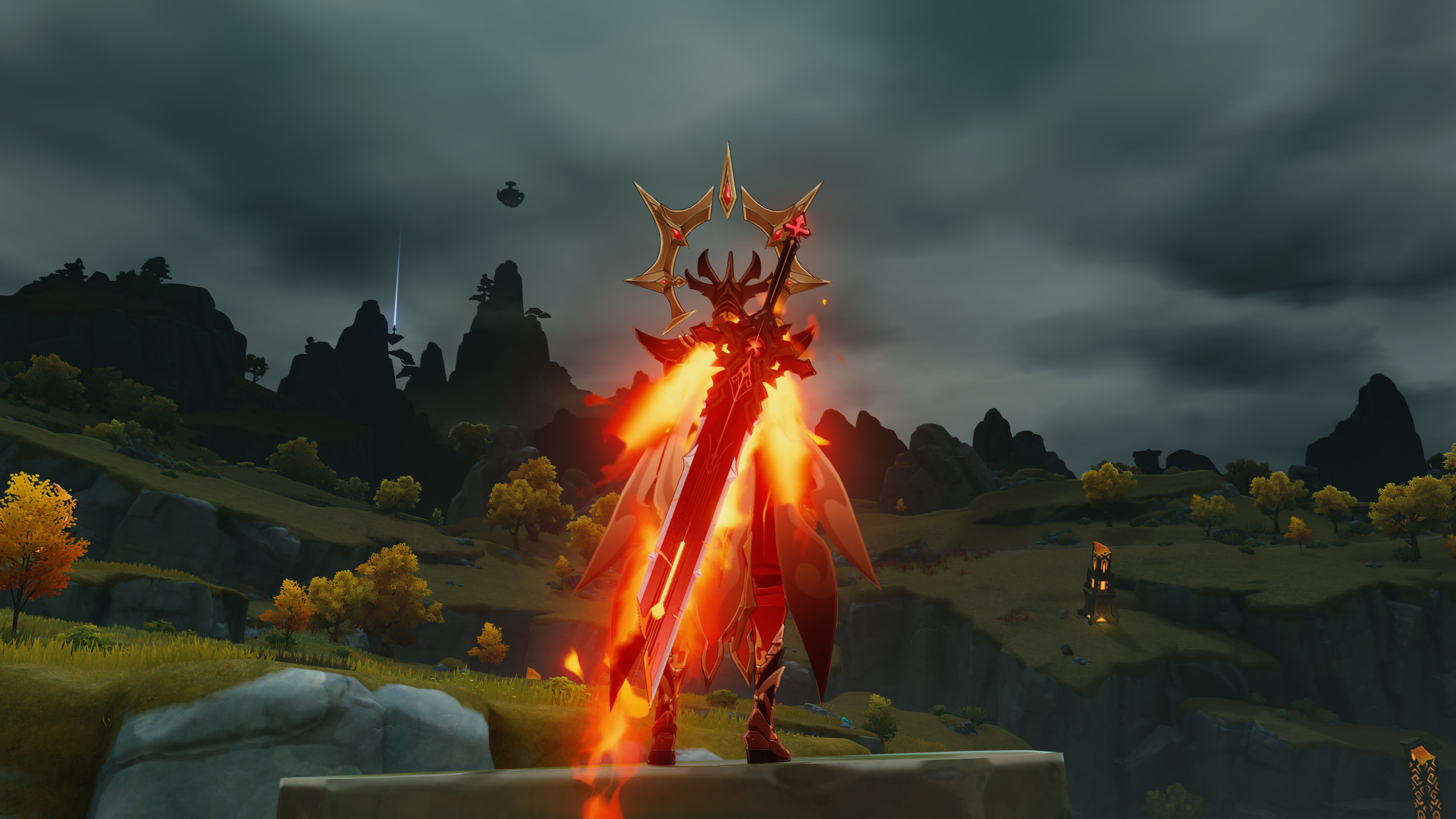 Darknight Villain - Fathomless Flames Mod for Genshin Impact | GI Mods