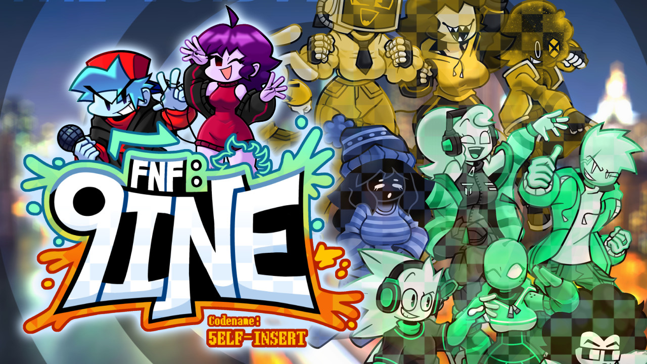 FNF: 9INE Mod for Friday Night Funkin' | FNF Mods