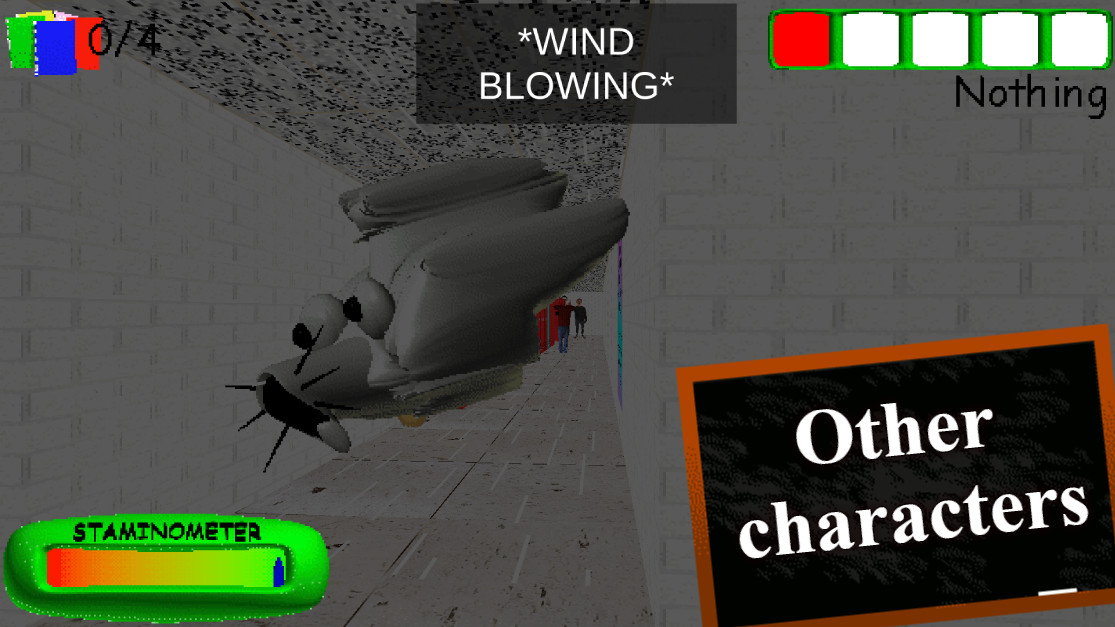 NULL STYLE IN BB+ (v0.8.X) Mod for Baldi's Basics | Baldi Mods