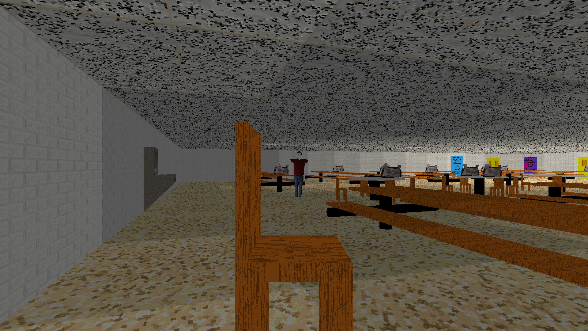 NULL STYLE IN BB+ (v0.8.X) Mod for Baldi's Basics | Baldi Mods