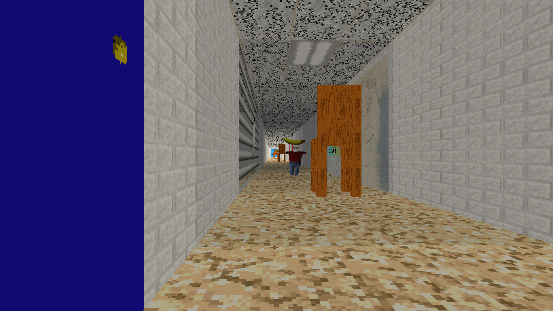 NULL STYLE IN BB+ (v0.8.X) Mod for Baldi's Basics | Baldi Mods