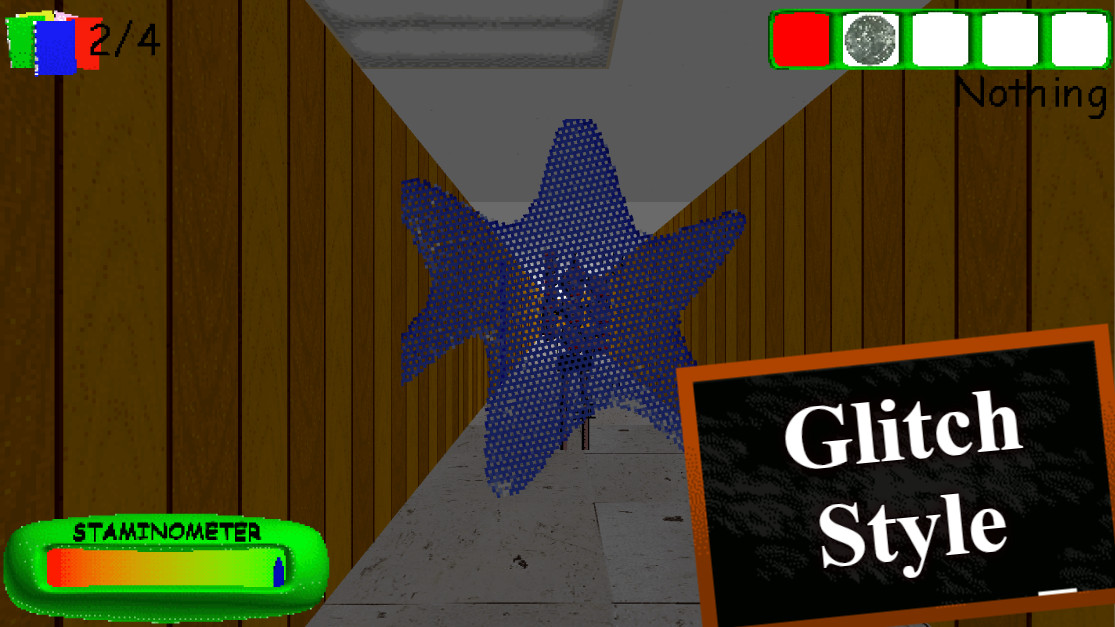 NULL STYLE IN BB+ (v0.8.X) Mod for Baldi's Basics | Baldi Mods