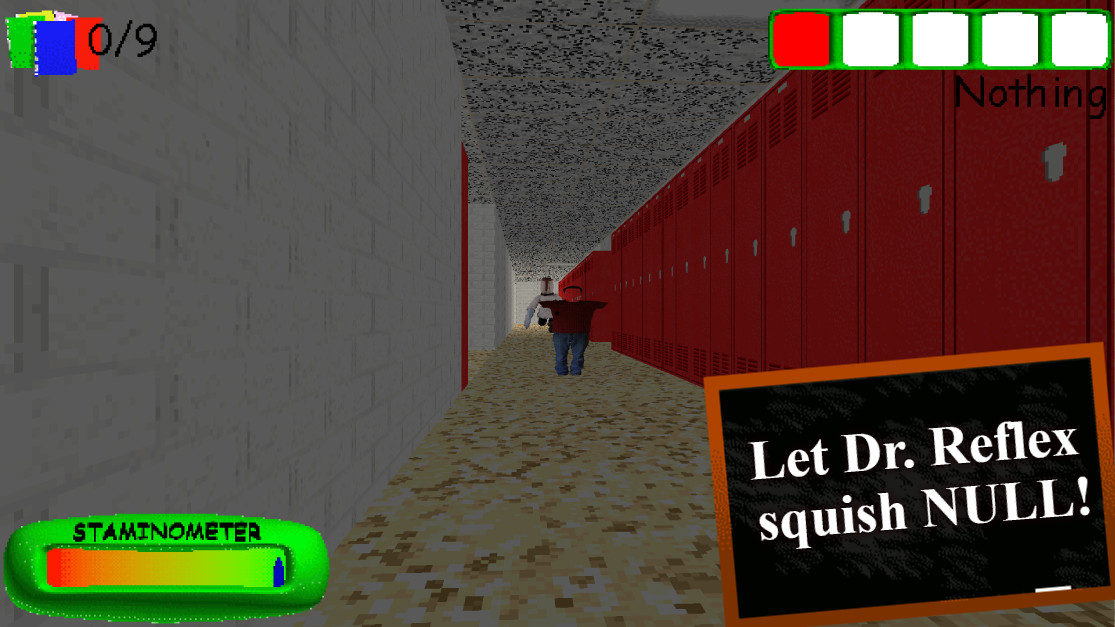 NULL STYLE IN BB+ (v0.8.X) Mod for Baldi's Basics | Baldi Mods