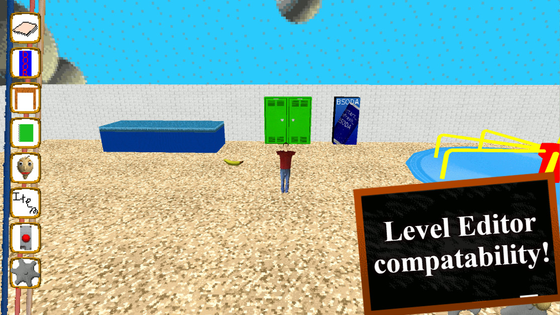 NULL STYLE IN BB+ (v0.8.X) Mod for Baldi's Basics | Baldi Mods