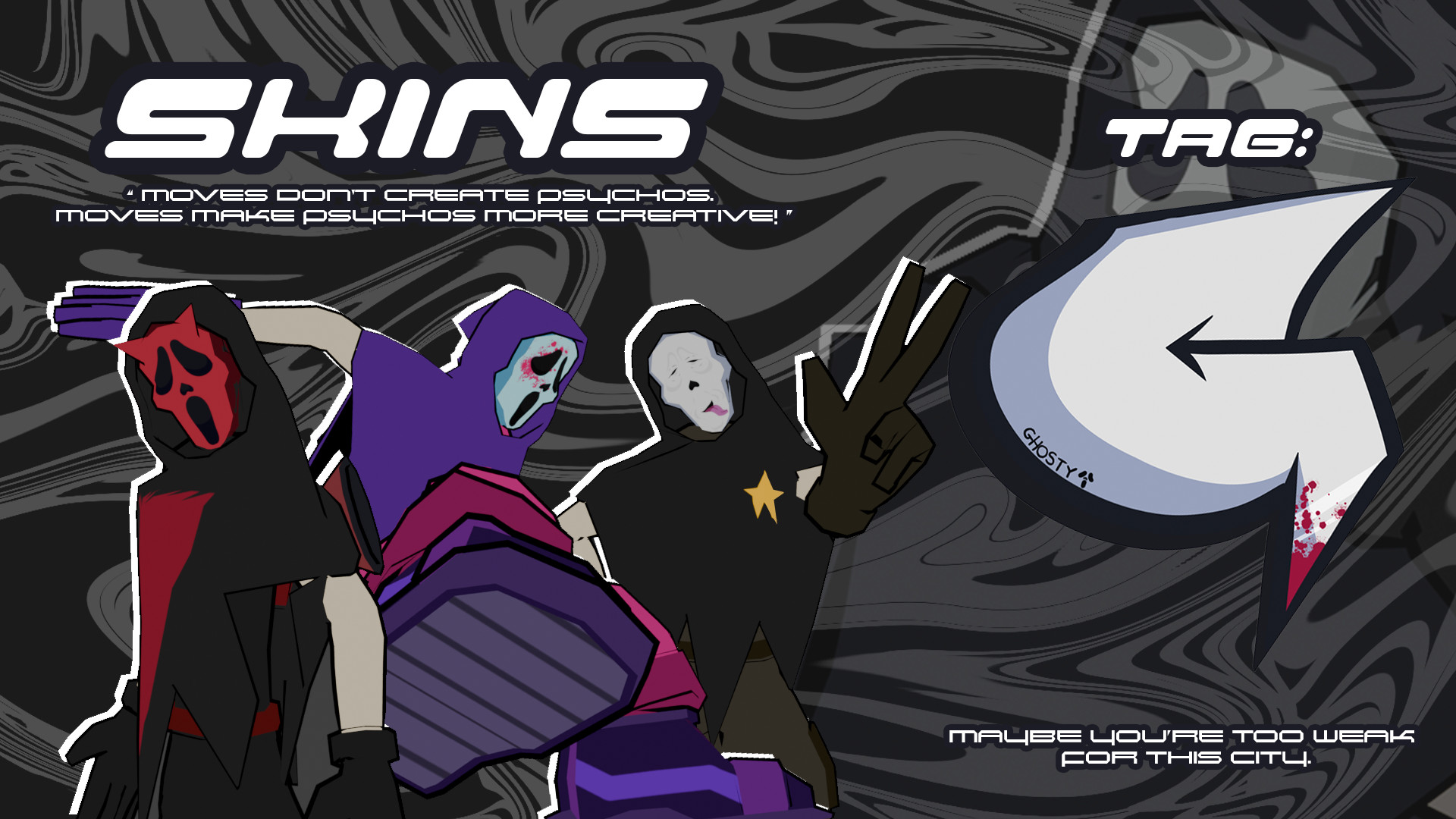 Ghostface (Ghosty) - SalimTv Mod for Bomb Rush Cyberfunk | BRC Mods