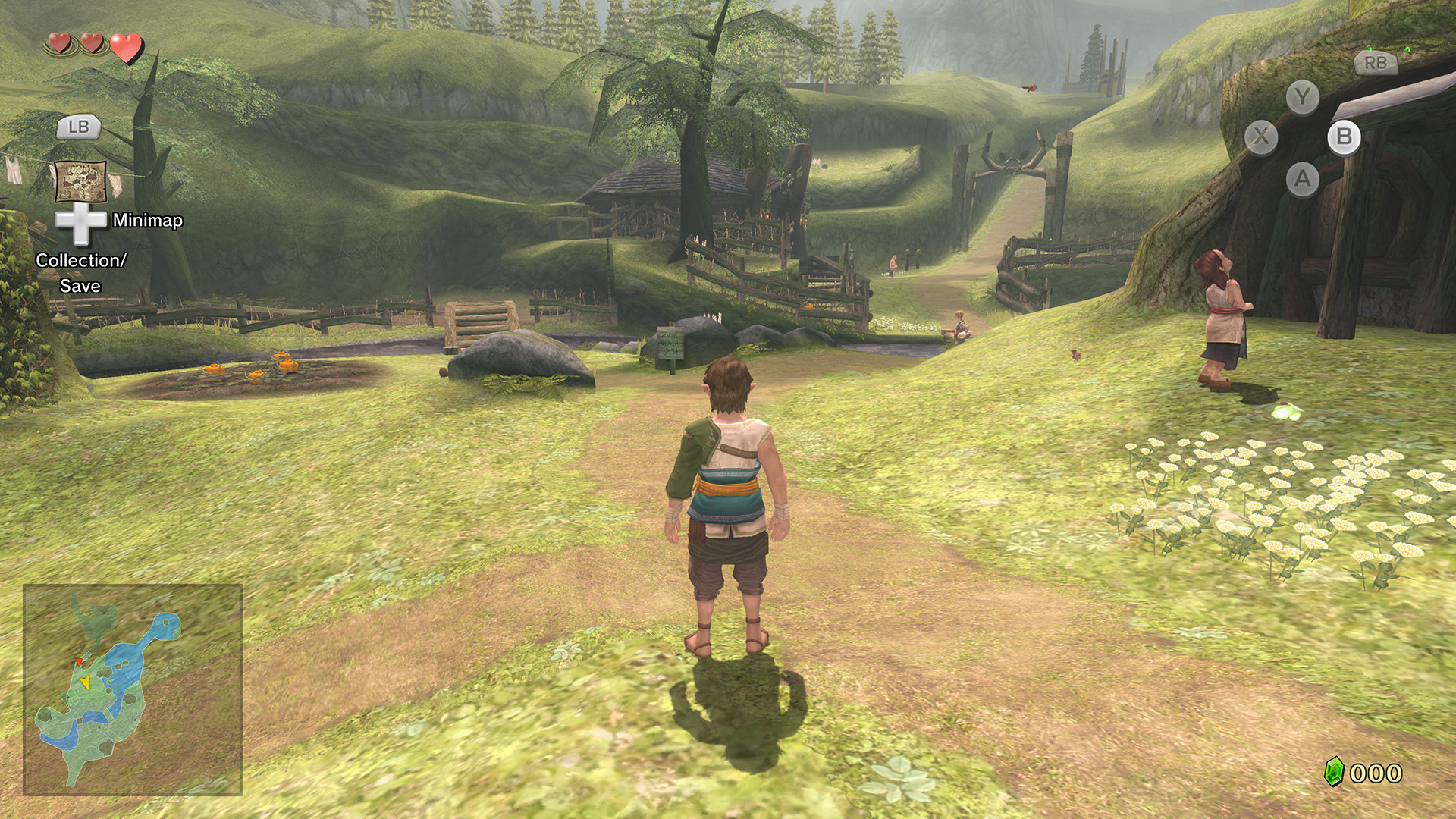 Xbox control layout Mod for The Legend of Zelda: Twilight Princess HD ...