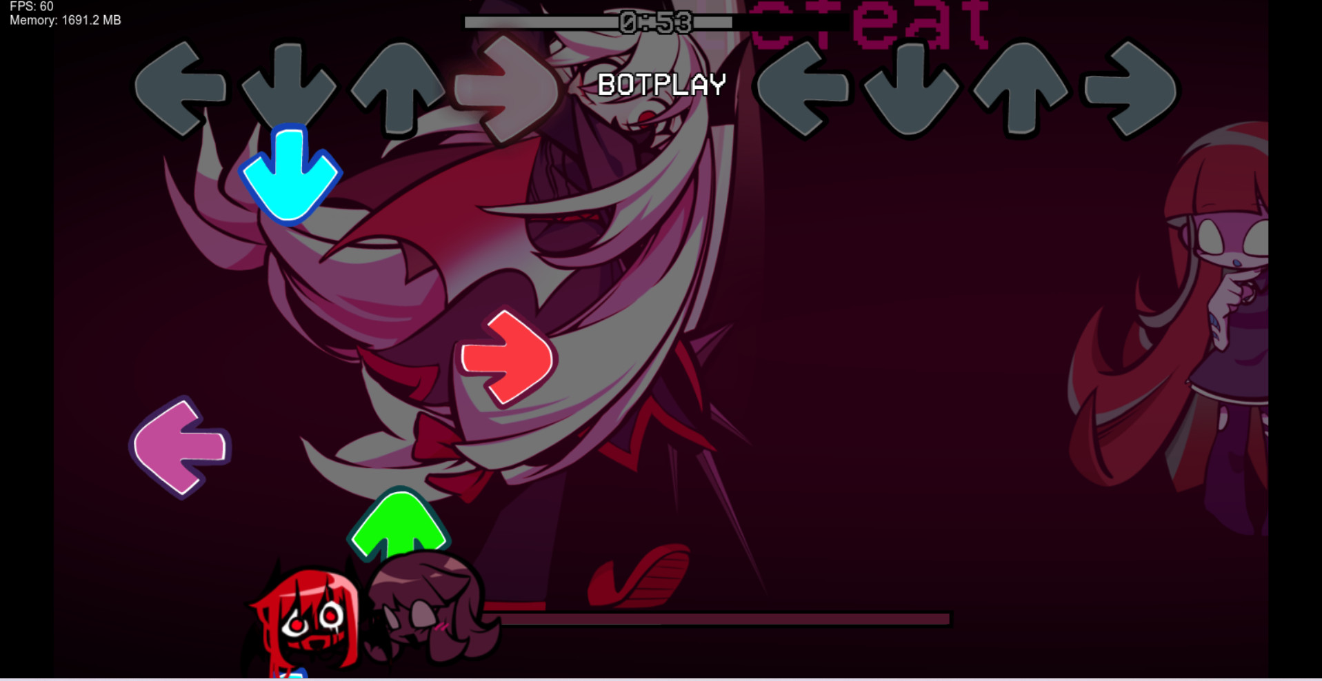 defeat but its limu vs varelt Mod for Friday Night Funkin' | FNF Mods