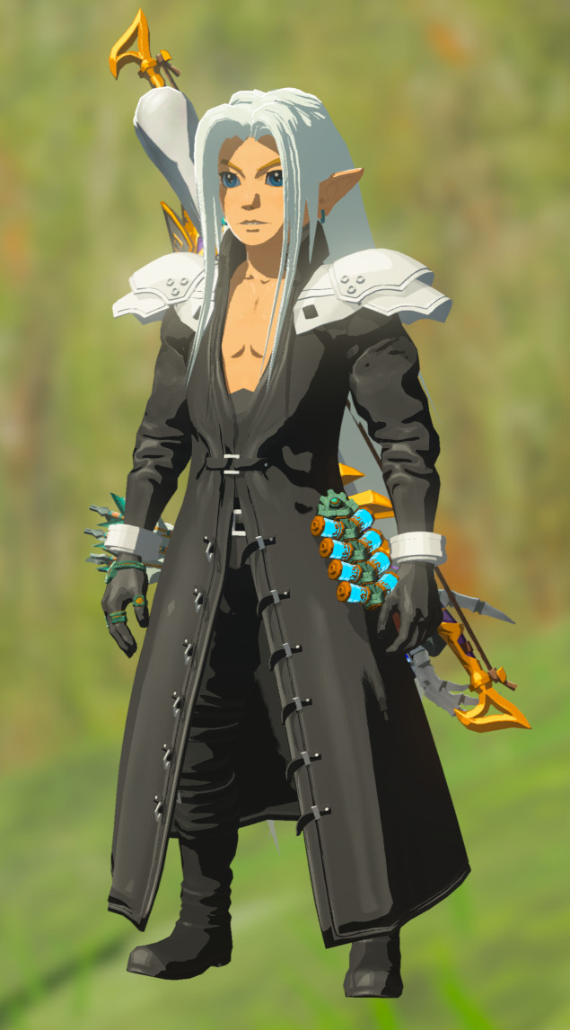 Sephiroth For TOTK Mod for The Legend of Zelda: Tears of the Kingdom ...