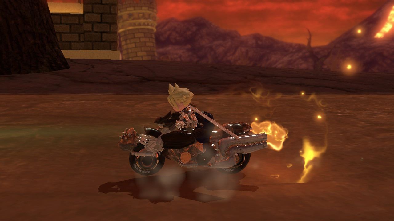 Hardy Daytona FF7R Mod for Mario Kart 8 Deluxe | MK8D Mods