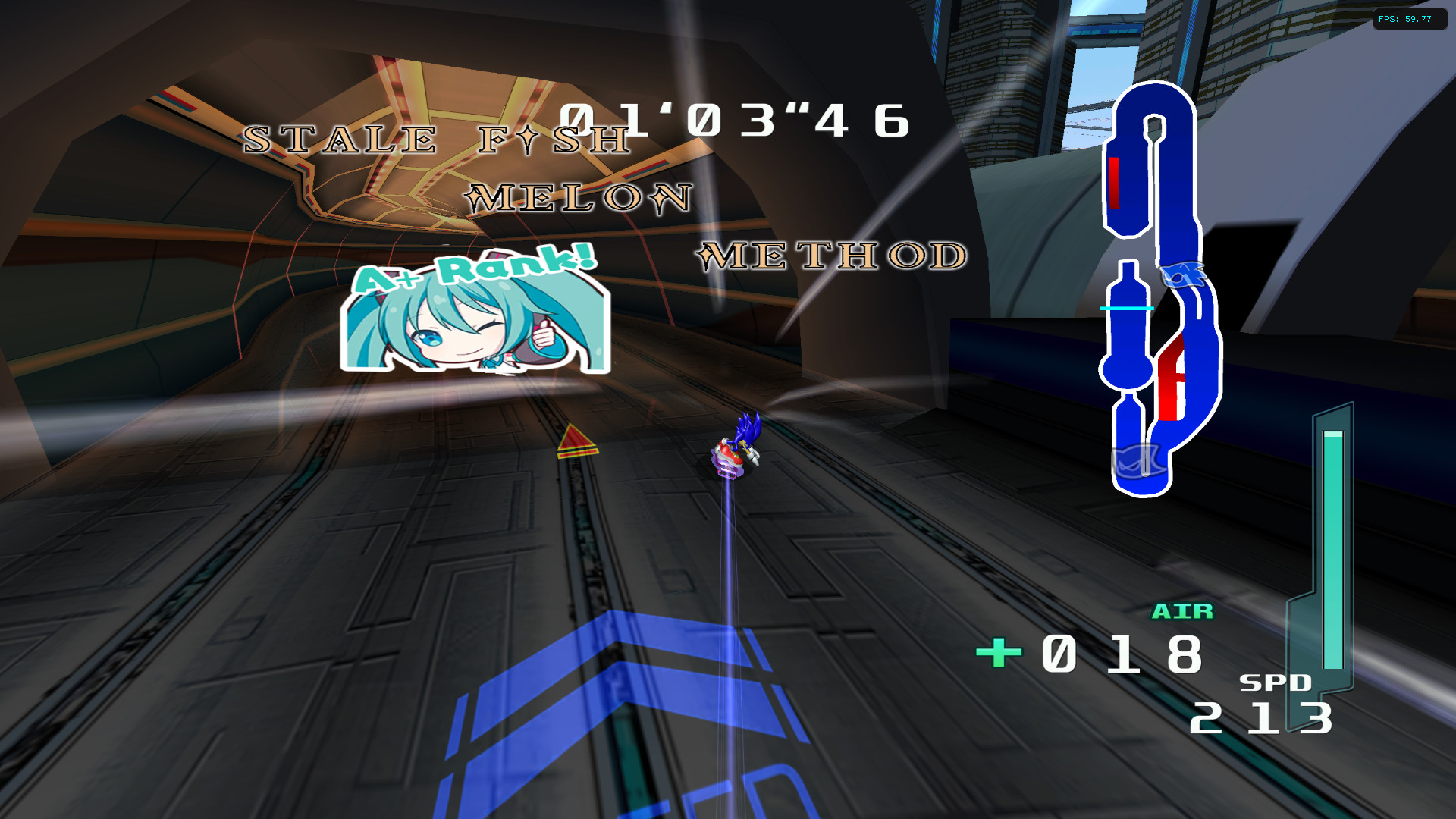 Vocaloid/Prosekai Ranks Mod for Sonic Riders (GameCube) | SR-GC Mods